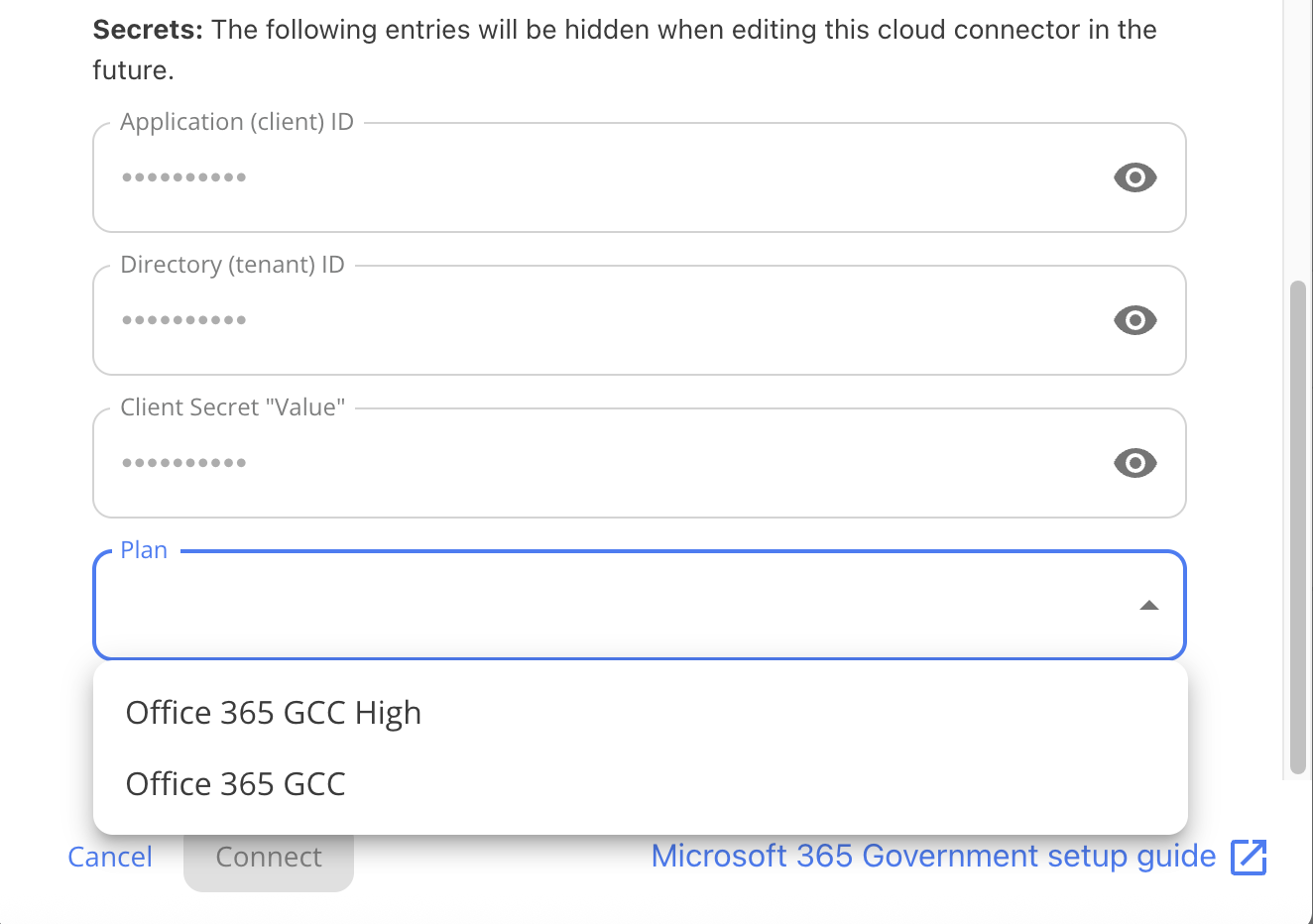 Integrating with Microsoft 365 Government Cloud – Blumira Support